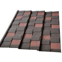 China 0.35-0.55mm Thickness Stone Coated Roof Tile for sale