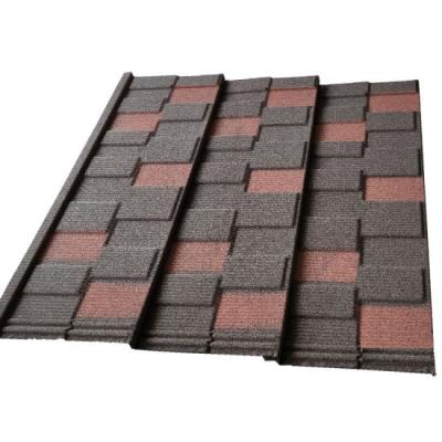 China 0.35-0.55mm Thickness Stone Coated Roof Tile for sale