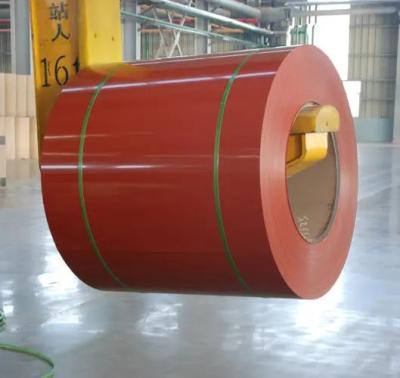 China RAL3009 Oxide Red PPGI PE Z100 Metal Tile Pre-Painted Galvanized Steel Corrugated Roof Panels Sheets Tiles Wall Cladding for sale