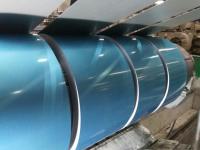 China G550 AZ150g Galvalume Steel Light Steel House Structural Steel Coil AFP 55% Alu Zinc Steel Slit Coils Anti Finger Print for sale