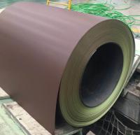 China Anti-Scratch Textured Matte Surface Prepainted Galvanized Wrinkle Colour Coated Steel Coil PE(Regular), SMP, HDP for sale
