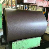 China Ral Color Textured Wrinkle PPGI PPGL Matt Prepainted Steel Z100g Roof Panel Tile for sale