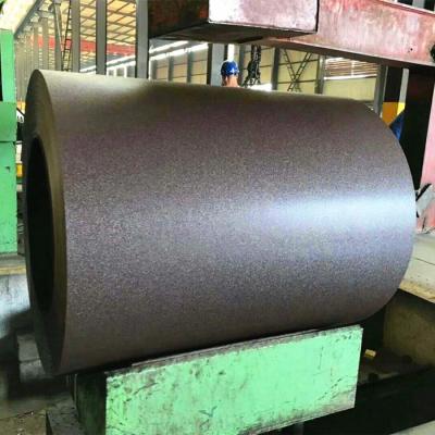 China Ral Color Textured Wrinkle PPGI PPGL Matt Prepainted Steel Z100g Roof Panel Tile for sale