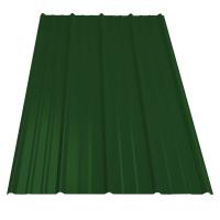 China Traffic Green RAL6020 IBR Chromadek PPGL AZ150 0.42*1225 HDP Metal Roof Sheet Corrugated Roof Matt for sale