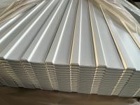China HDP 30 Years Warranty RAL9002 Off White/White Grey Color Tile Metal Roof Panels Trapezoidal Corrugated Sheet 0.45mm TCT for sale