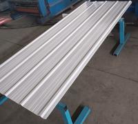 China RAL9003 Frost White Metal Roof Panels Trapezoidal Galvalume Corrugated Metal Roof Panels 0.45mm TCT for sale