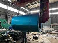 China Regular Spangle 55% Aluzinc AZ100 0.4mm Roof Materials Galvalume Steel Coil Passivated for sale