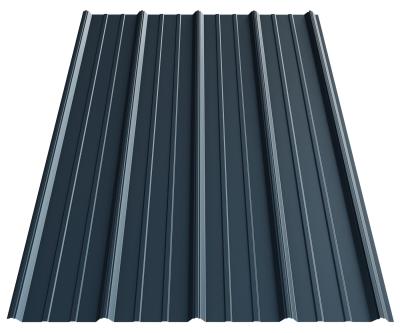 China Ral Colored PPGI PPGL Roof Material HDP Dx51d Dx52D Prepainted Corrugated Metal Sheets PE Metal Corrugated Trapezoid for sale