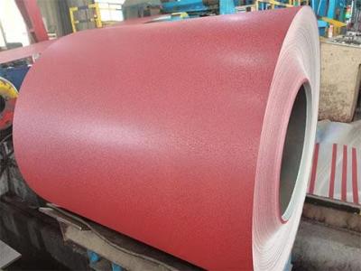 China Polyester 0.3-0.8mm PPGL Pattern Embossed Textured/Matt Prepainted Galvanized Steel Coil PE, PVDF, HDP, SMP for sale