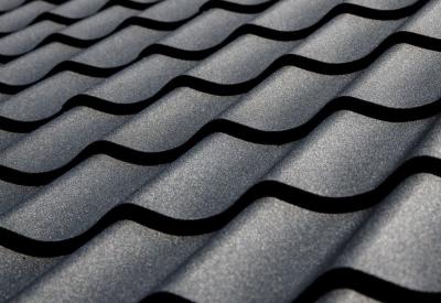 China Corrugated Matt Textured Steel Sheet RAL8017 PVDF 40-years Z275 PPGI PPGL AZ150 0.60 HDP Metal Roof for sale