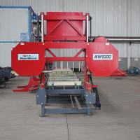 China Electric Motor Bandsaw Mill 60 Computer Portable Sawmill For South Africa Market for sale