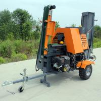 China Log Splitter Gasoline Hydraulic Wood Splitter for Fast and Easy Firewood Cutting for sale