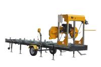 China Portable Swing Blade Sawmill Bandsaw Mill Log Cutting Machine For Timber Wood for sale