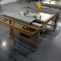 China Construction Works Wood Cutting Machine with Portable Sliding Table Saw for sale