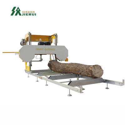 China 2000 KG Weight Wood Cutting Saw Machines With 36 Inch Band Sawmill Diesel Motor for sale