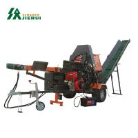 China 18HP Gasoline Log Splitter And Wood Shredder For Cutting Wood Branch for sale
