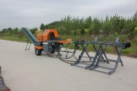 China 18HP Gasoline Log Splitter And Wood Shredder For Cutting Wood Branch for sale