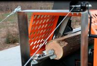 China 18HP Gasoline Log Splitter And Wood Shredder For Cutting Wood Branch for sale
