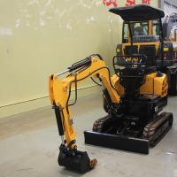 China Digging Depth 2200mm Mini Tractor 2 Ton Crawler Digger Micro Excavator for sale