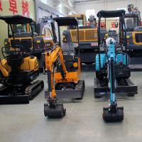 China Digging Depth 2200mm Mini Tractor 2 Ton Crawler Digger Micro Excavator for sale