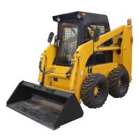China Mini Loader Skid Steer Backhoe Loader OEM With Hydraulic Pump for sale