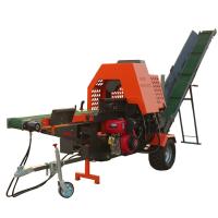 China Wood Branch Cutting Wood Shredder 650 KG Firewood Processor Pto Gasoline Log Splitter for sale