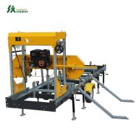 China Advantageous 18HP Gasoline Engine 36 Inch Timber Band Saw Sawmill for Wood Cutting for sale
