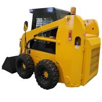 China Mini Loader Skid Steer Backhoe Loader OEM With Hydraulic Pump for sale