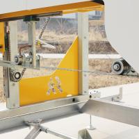 China Wood 36 inch Band Sawmill with 7.5KW Electric Motor and 27hp Engine for sale
