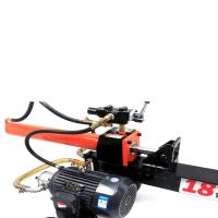 China Wood Splitting 18 Ton Portable Electric Firewood Processor Hydraulic Wood Log Splitter for sale