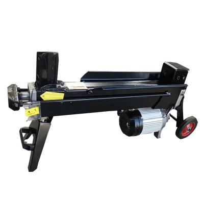 China 7.5 Ton Electric Power Log Splitter Wood Log Splitting Machine with Electric Motor for sale