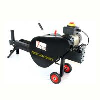 China 100 KG Electric Log Splitter Wood Splitting Machine for Quick Firewood Processing for sale