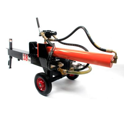 China Electric Motor Hydraulic And Horizontal Log Saw Log Splitter Wood Splitting Machine for sale