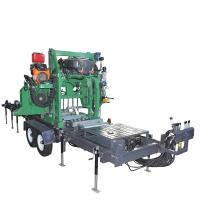 China 15-35kW Newest Automatic Log Timber Cutting Machine Saw for Furniture and Forestry Cutting for sale