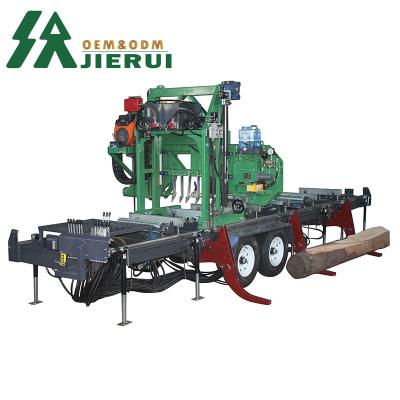 China 1100mm Max.Working Width Professional Diesel Sawmill for Easy and Portable Wood Cutting for sale