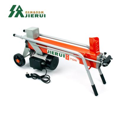 China Electric Motor Vertical Wood Splitter For Upside Down Log Splitting In Construction for sale