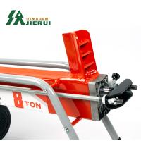 China Electric Motor Vertical Wood Splitter For Upside Down Log Splitting In Construction for sale
