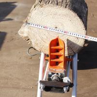 China 50 KG Gasoline Hydraulic Horizontal Wood Splitter Log Splitter Fire Wood Process for sale