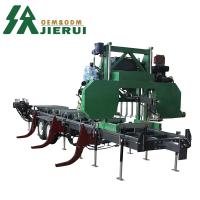 China 2024 Supply Hydraulic Horizontal PLC Gas Woodworking Potable Band Saw Machine for Home for sale