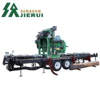China CE Approved 15-35kW Portable Gas Sawmill Band Saw Woodworking Machine for Log Cutting for sale