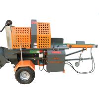 China 15HP Firewood Log Processor Machine Sturdy Fire Wood Processing Tool for sale