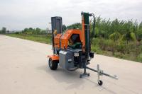 China Firewood Processor 30 Ton Wood Splitting Machine For Heavy Duty for sale