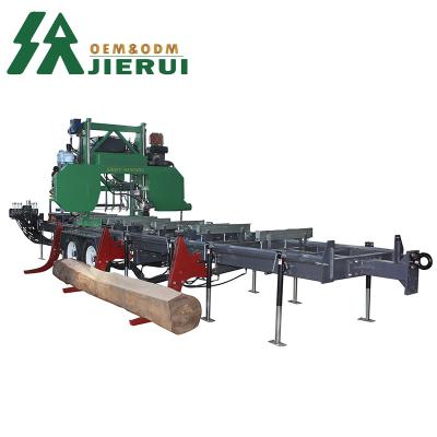 China Portable Sawmill Band Saw with Touch Screen Control and Hardwood Cutting Performance for sale