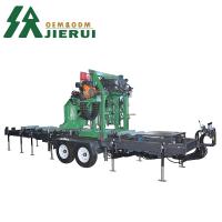 China Portable Sawmill Band Saw with Touch Screen Control and Hardwood Cutting Performance for sale