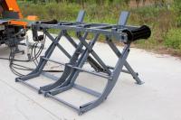 China 20T Saw Cutting Splitting Hydraulic Automatic Wood Processor For Energy Mining for sale