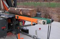 China 20T Saw Cutting Splitting Hydraulic Automatic Wood Processor For Energy Mining for sale