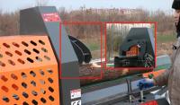 China 20T Saw Cutting Splitting Hydraulic Automatic Wood Processor For Energy Mining for sale
