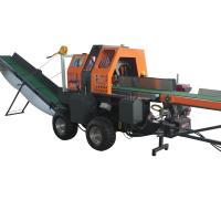 China 30T Gasoline Log Splitting Wood Cutting Firewood Processor With CE Certification for sale