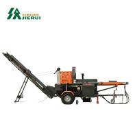 China 800 KG Log Wood Splitting Firewood Processor With 18HP 27HP Gasoline for sale
