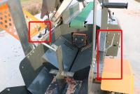 China CE Automatic Sawing Log Splitter For Portable Split Wood Firewood Processor for sale